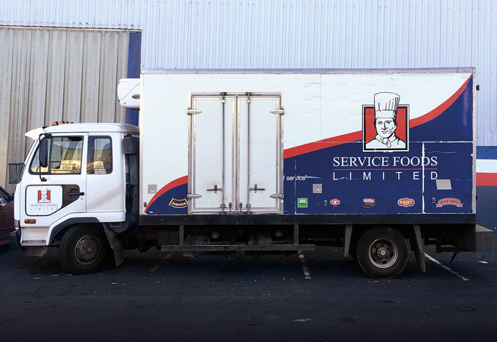 An award winning printed profile for Service Foods