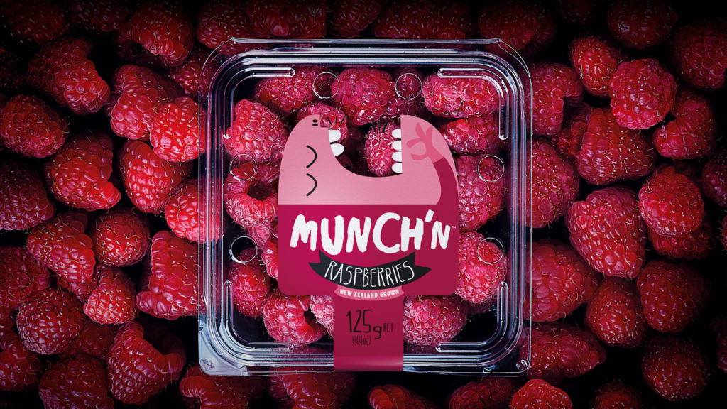 Munch'n - Animated illustrations for kiwiberries